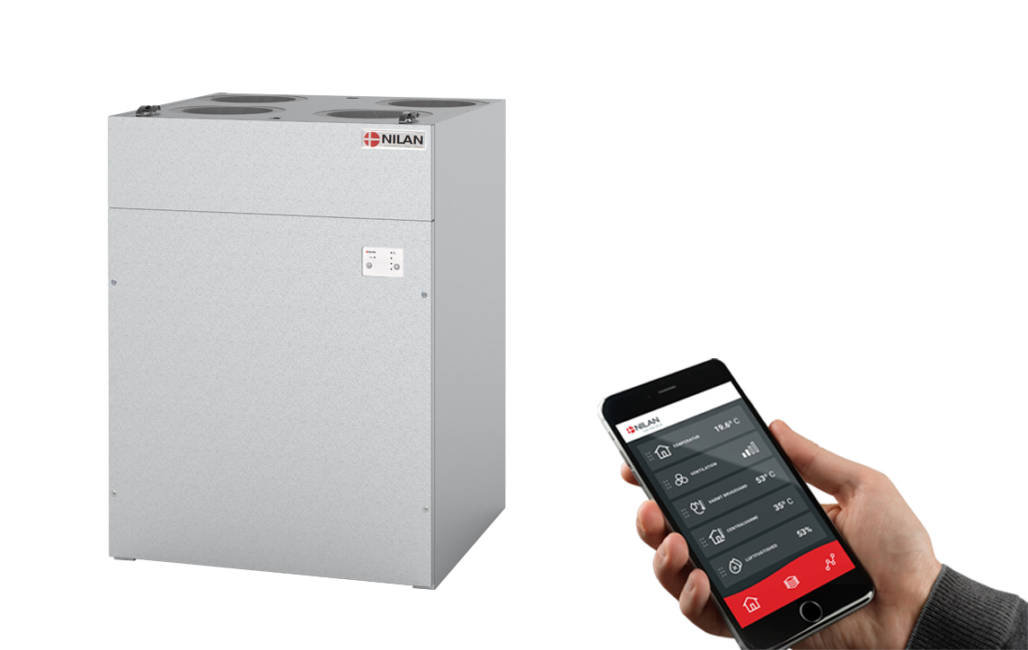 Comfort 250 Top | energy efficient ventilation with heat recovery