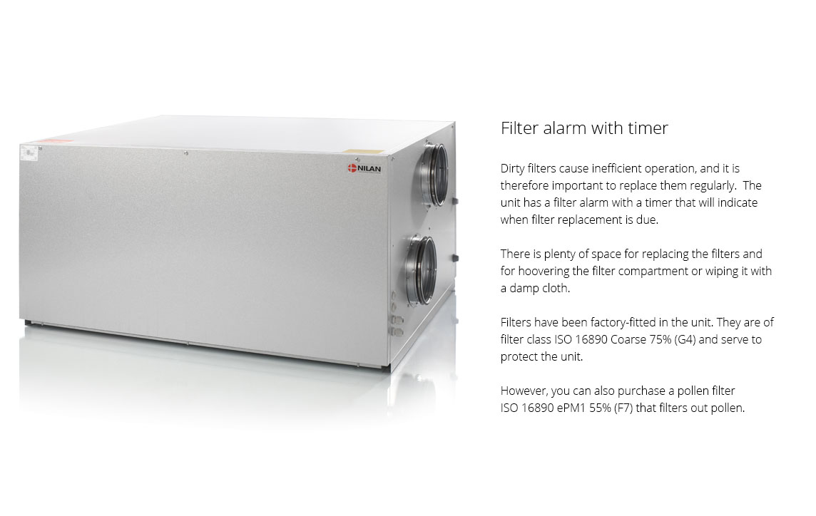 Comfort 600 - small commercial buildings or central ventilation